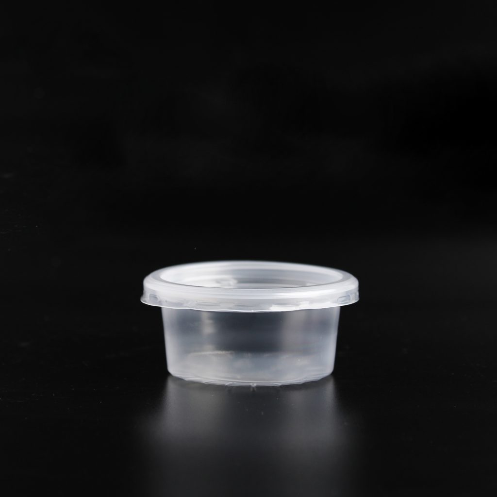 3Oz transparent PP Sauce Cup - شركة جاسكو للمنتجات البلاستيكية