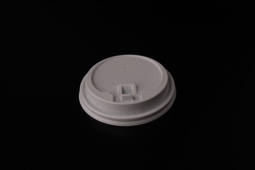 PAPER CUP LID 9 OZ WITH LOCK - شركة جاسكو للمنتجات البلاستيكية